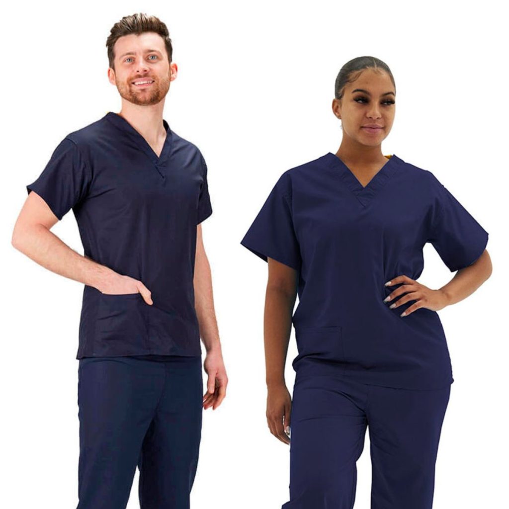 Healthcare Scrubs | National Health Unisex Scrubs Top | Kara UK