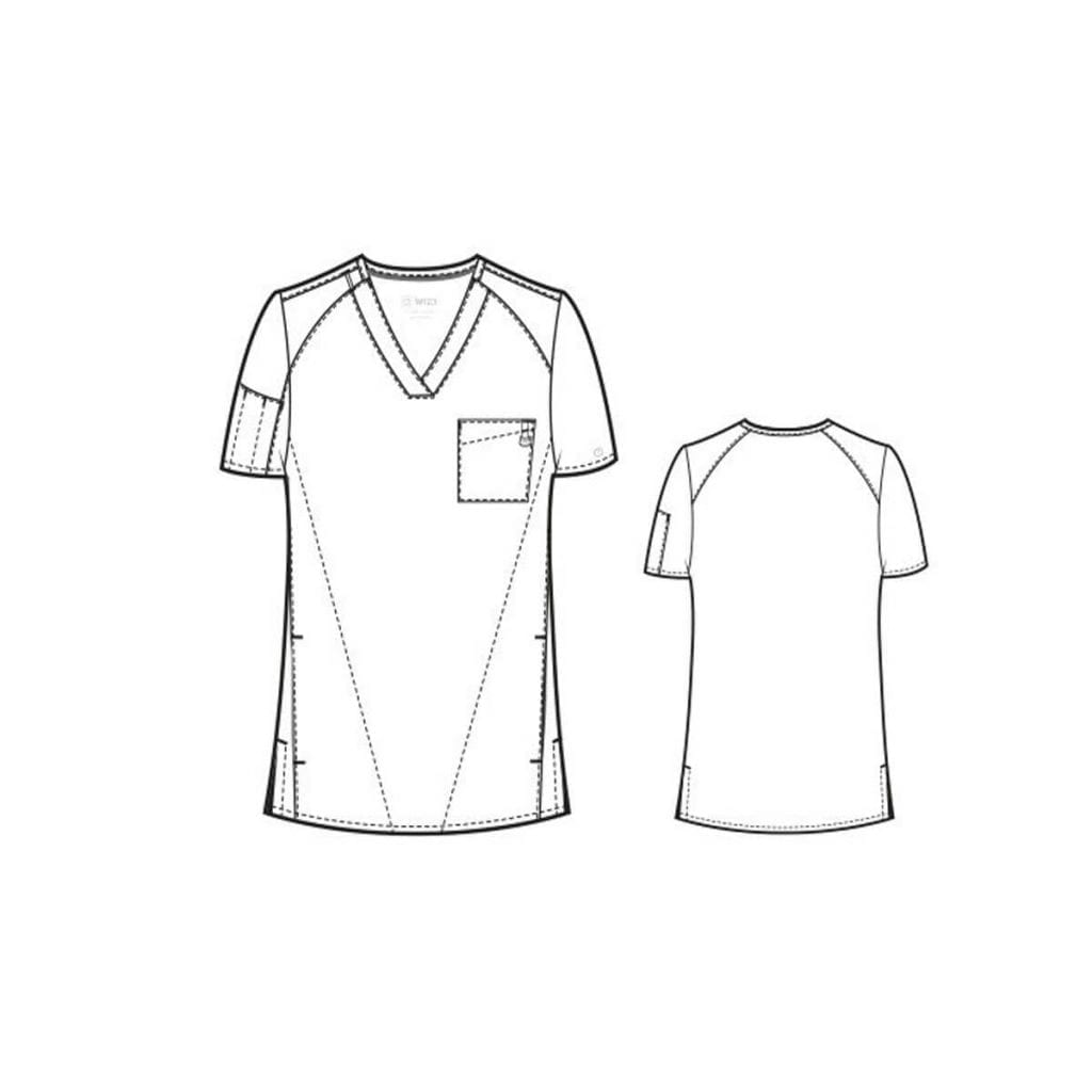 Scrubs Medical Clothing | Mens V Neck Scrub Top | Kara