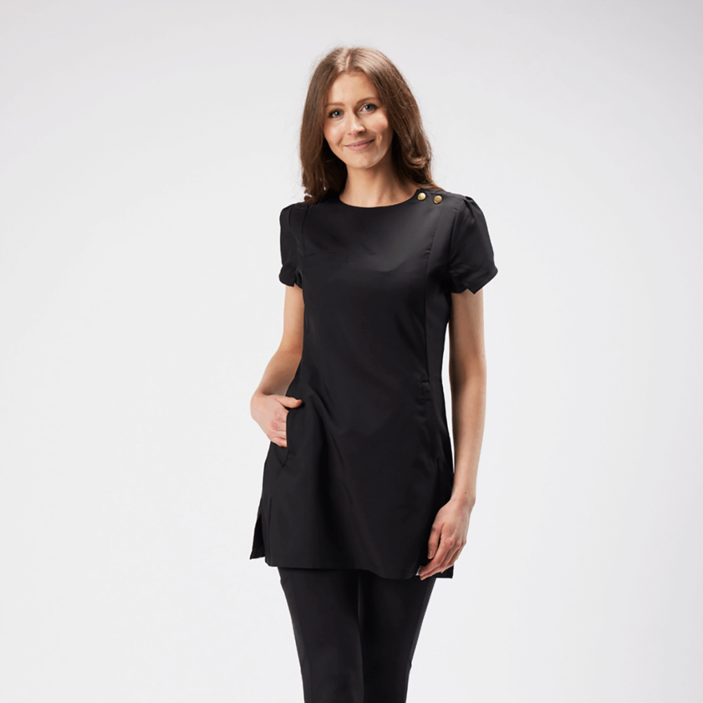 Beauty Tunic | UK Designer Salon Workwear | Kara Workwear